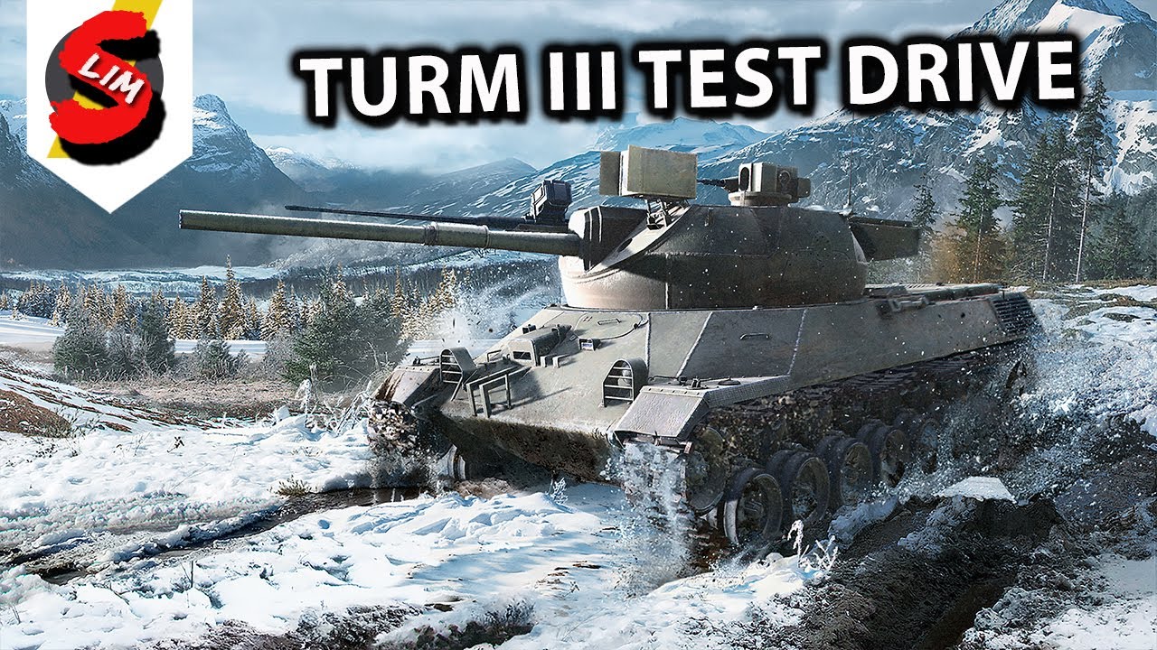 Turm III TEST DRIVE WOT CONSOLE World of Tanks Console PS5 XBOX - YouTube