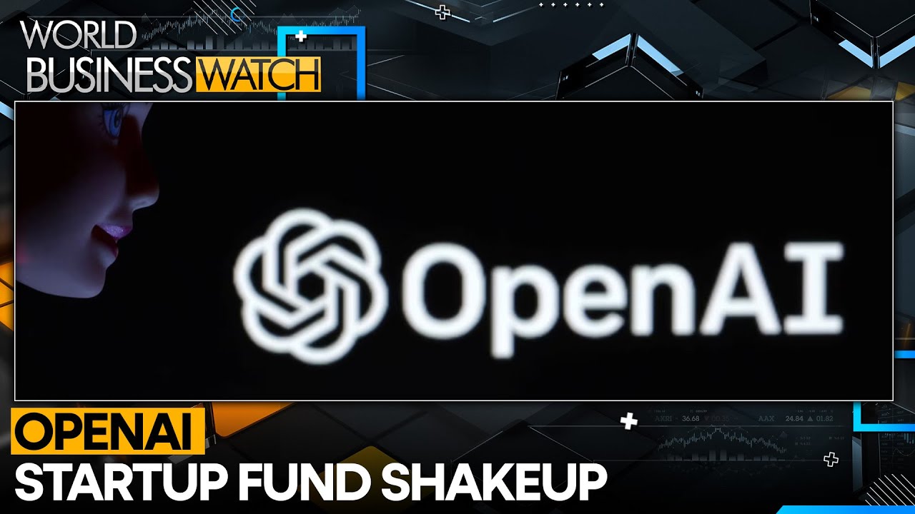 Sam Altman looses control of OpenAI startup fund | World Business Watch | WION - YouTube