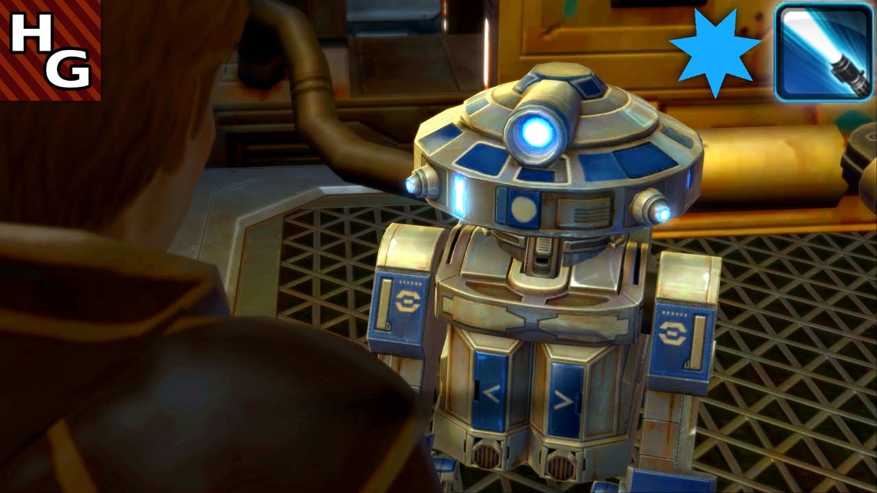 T7-O1 SWTOR Jedi Knight [LS Male] Companion Story - YouTube