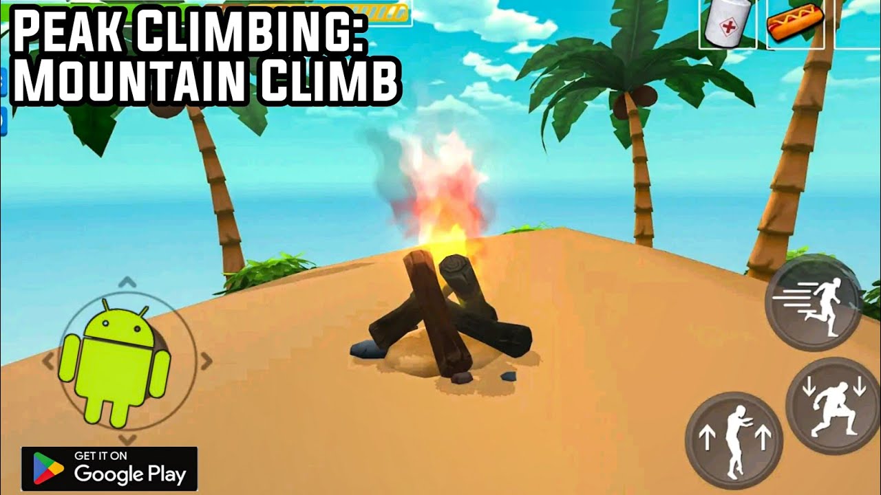 Peak Climbing | Android Mobile Gameplay Walkthrough - YouTube