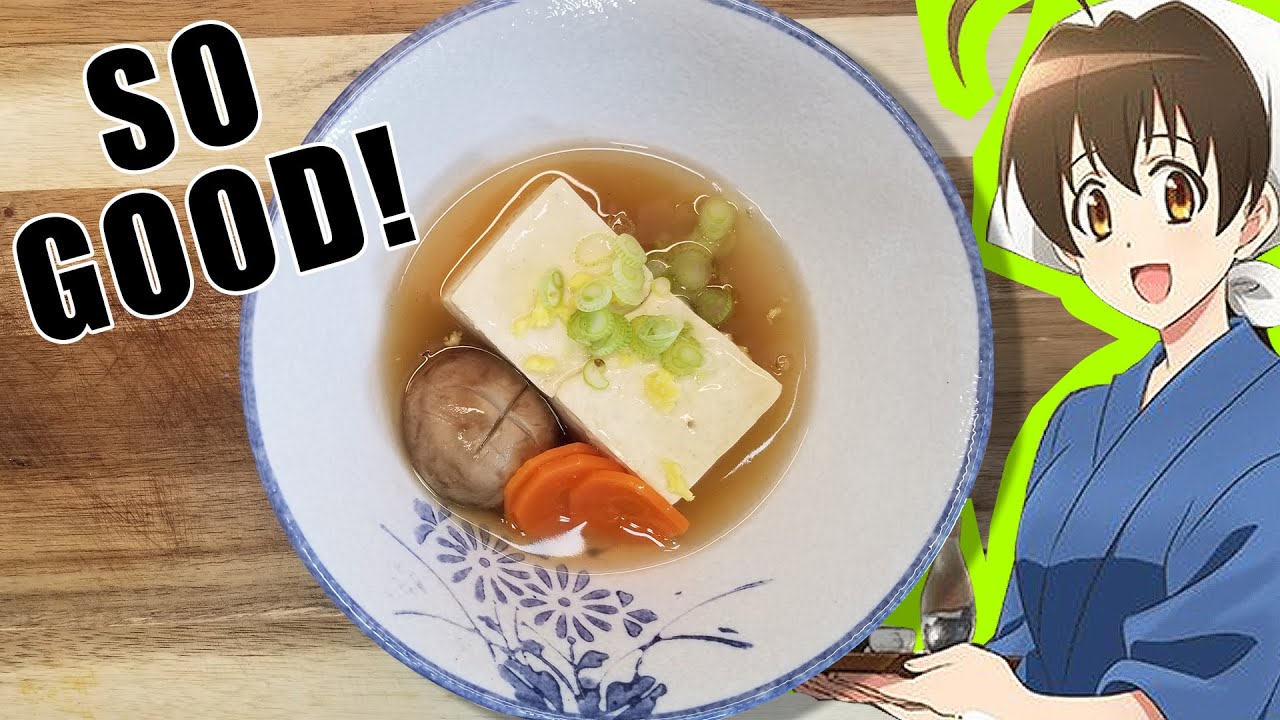 How to Make ANKAKE TOFU from IZAKAYA NOBU! - YouTube