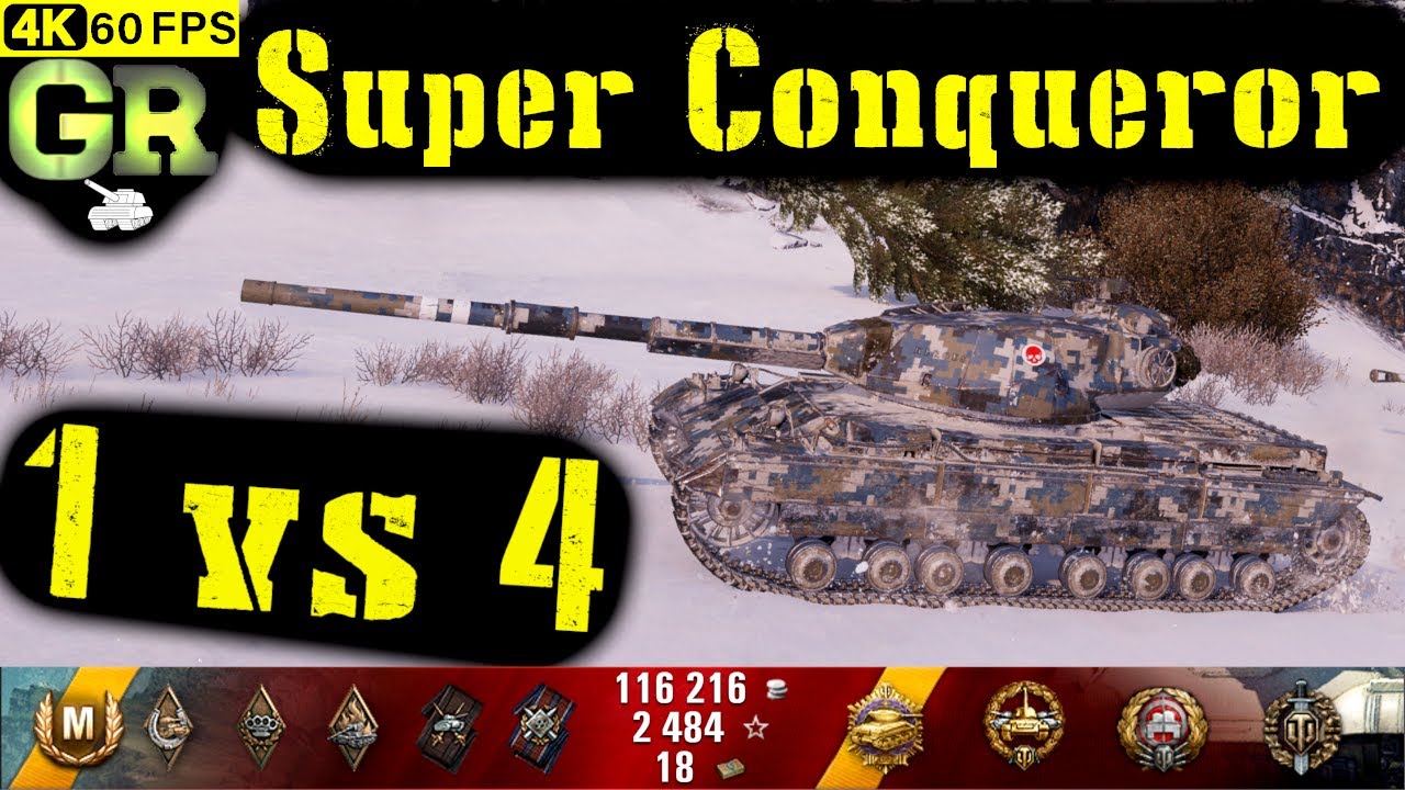 World of Tanks Super Conqueror Replay - 10 Kills 9.1K DMG(Patch 1.4.1 ...