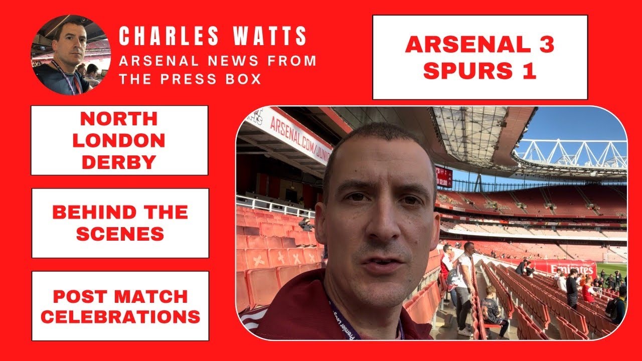 Arsenal 3, Tottenham 1: Behind the scenes at the north London derby and ...