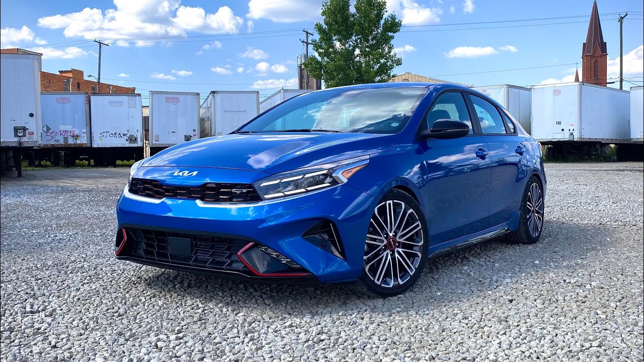 2022 Forte GT | Walkaround Before & After Lowering | 4K - YouTube