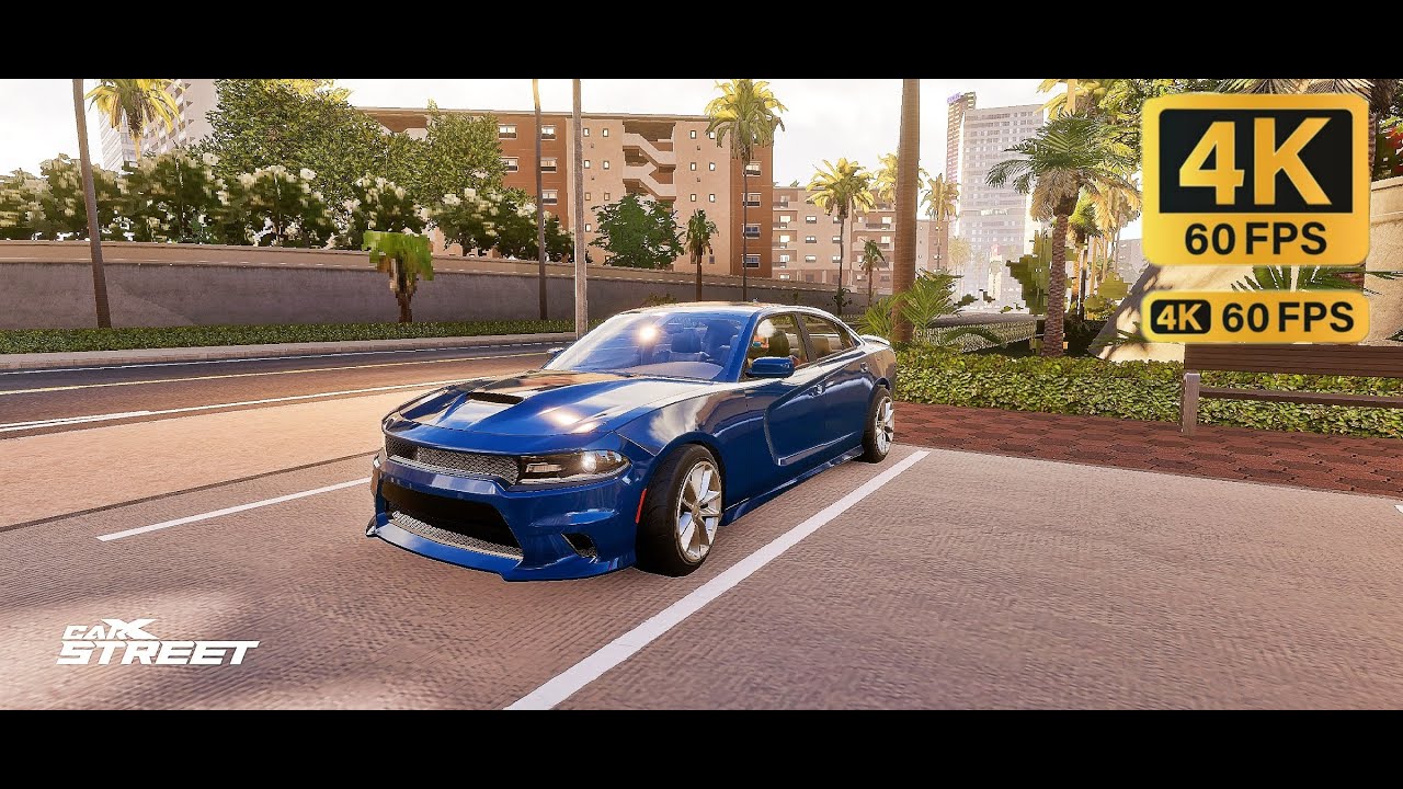 Dodge charger srt Hellcat driving ASMR in car x street - YouTube