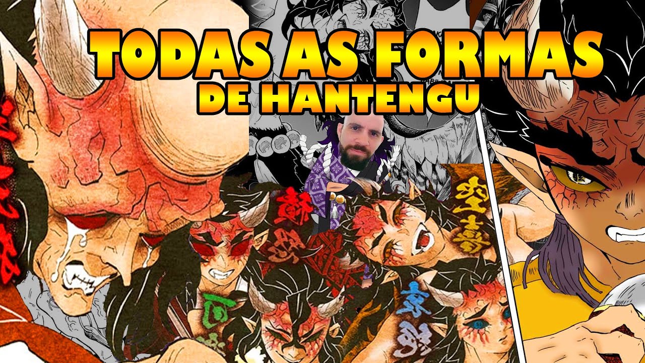 Todas as 7 Formas de Hantengu - Demon Slayer - YouTube
