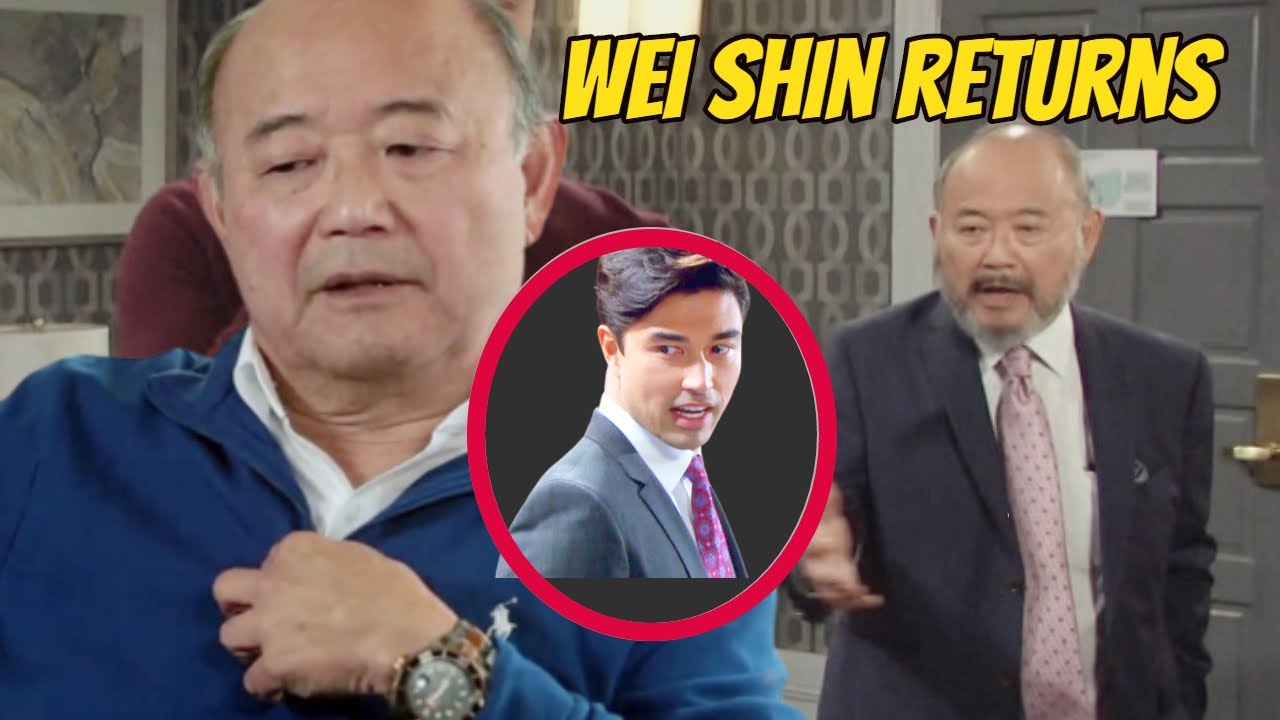 OMG! Wei Shin returns, opening up the big story of Li Shin Days of our lives spoilers - YouTube