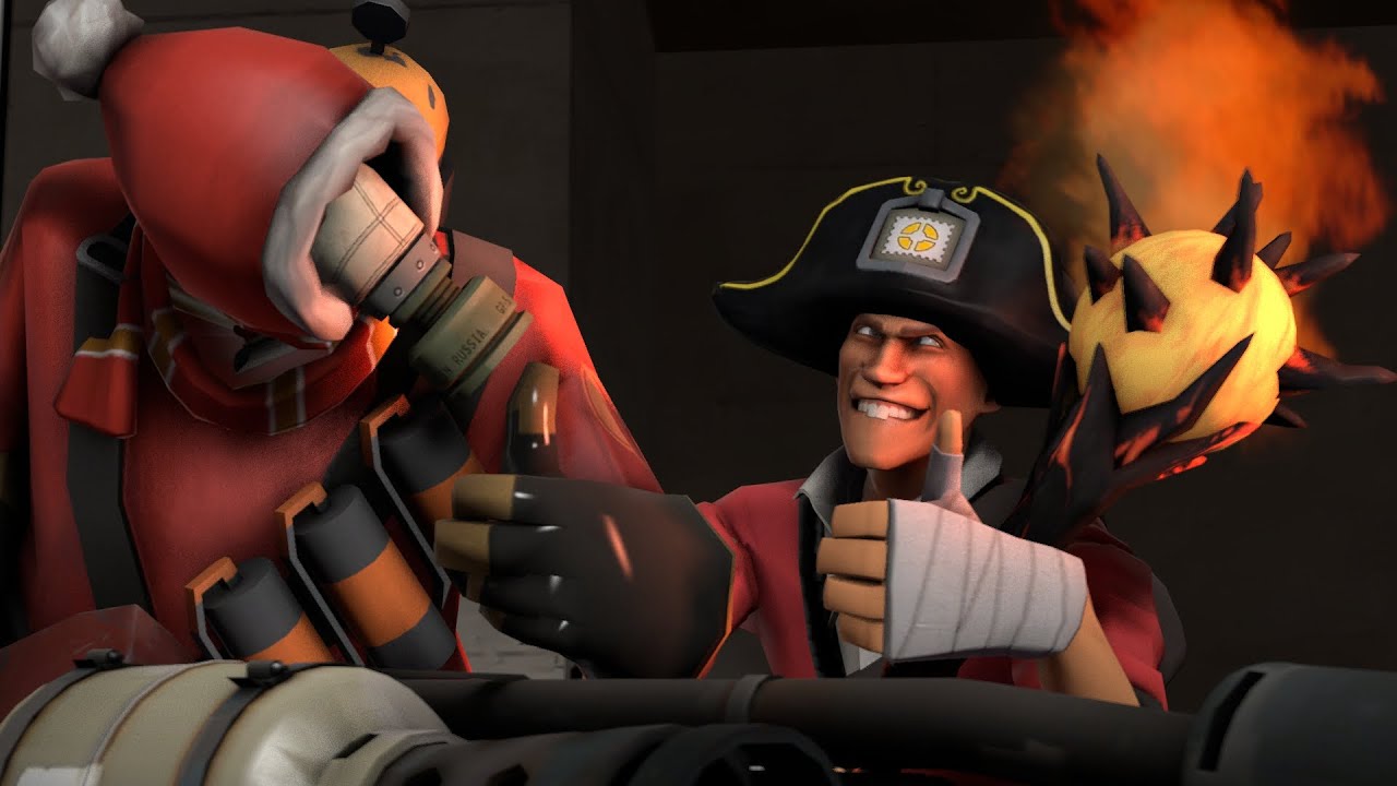 Tf2: Pyro,Sun on a stick Combo - YouTube