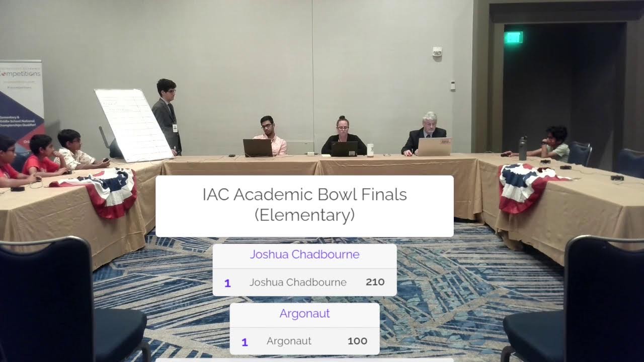 IAC Academic Bowl (Elementary) - YouTube