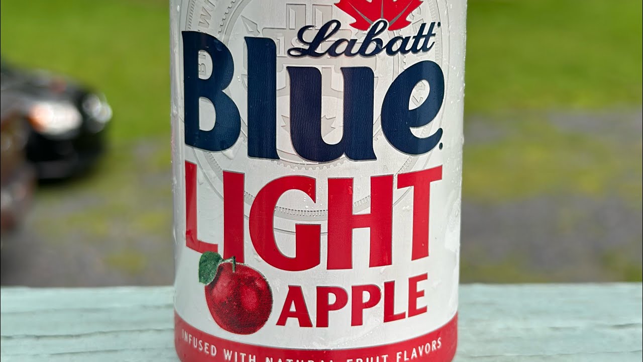 Labatt Blue Light Apple Review - YouTube