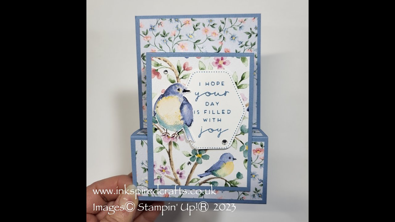 How to Make a Pop Up Front Step Panel Card - YouTube