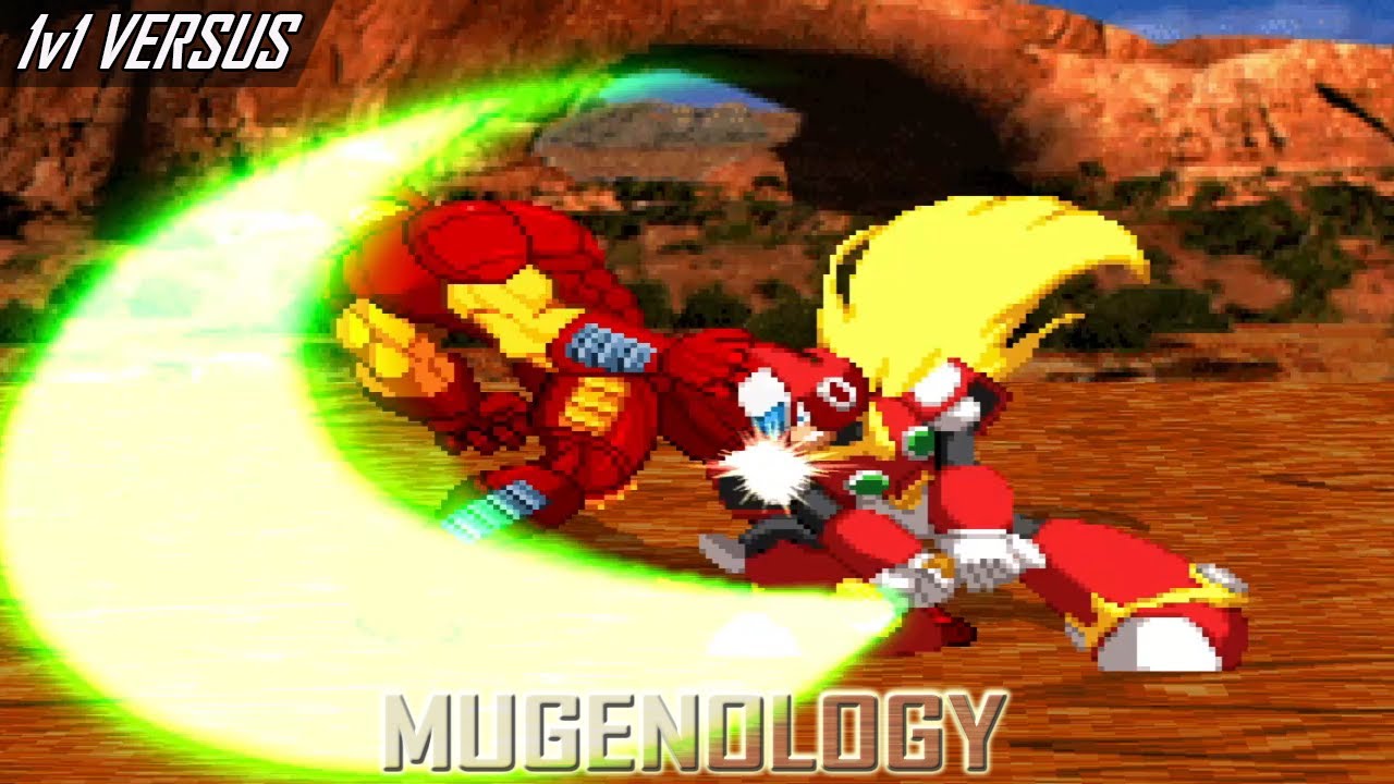 Zero [Ichida] vs Iron Man [ZVitor] - Mega Man vs Marvel Comics - MUGEN ...