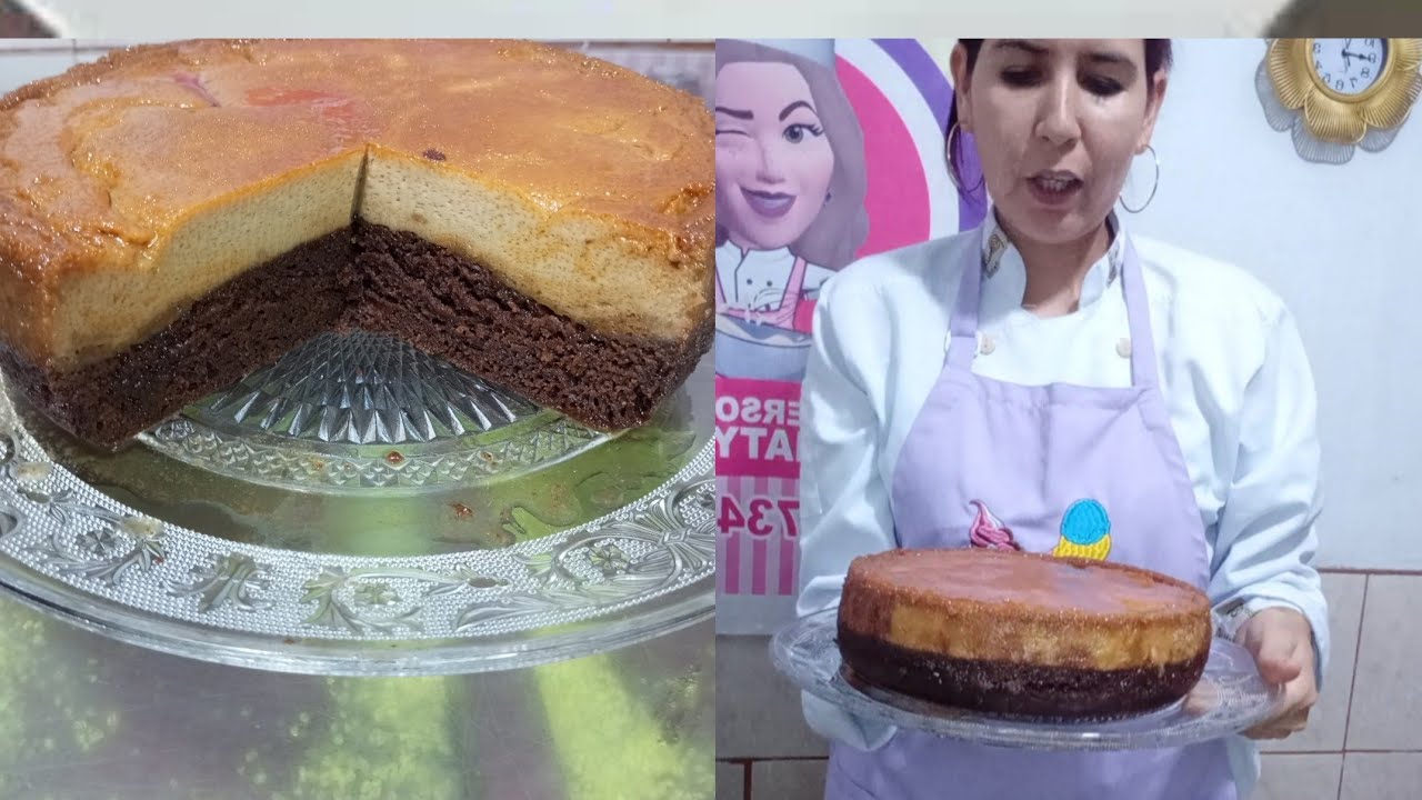Choco Flan / Pastel Imposible / Torta imperial . facil para ...