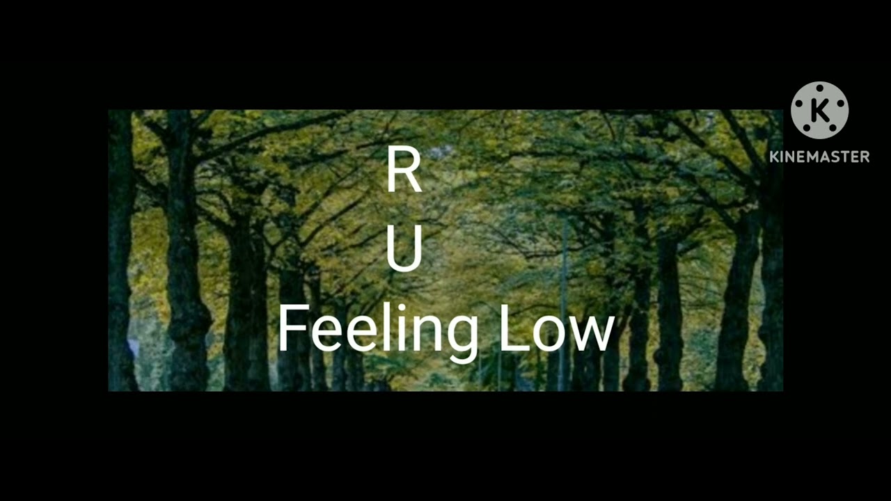 Feeling low VS Depression - YouTube