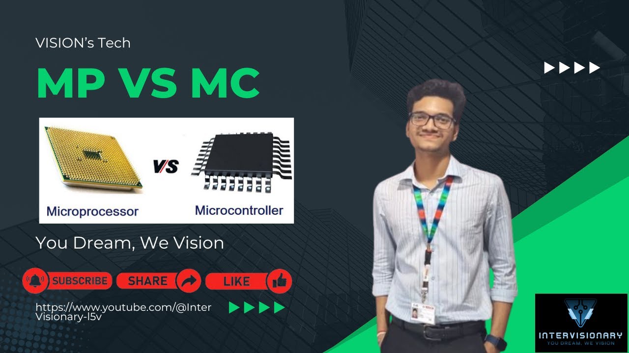 MICROPROCESSSOR VS MICROCONTROLLER(COMPONENTS OF EMBEDDED SYSTEMS ...