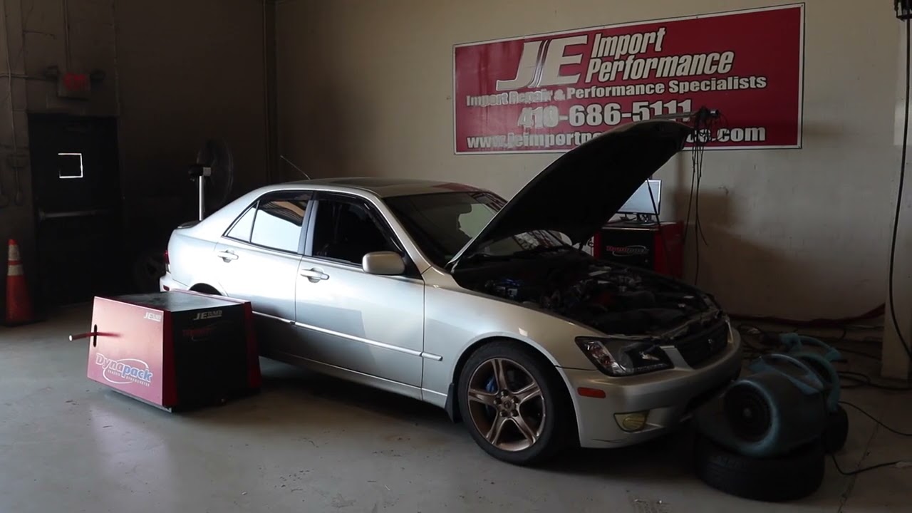 Lexus IS300 Dyno | Full Bolt-on - YouTube