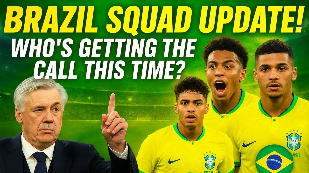 New Call-Ups Shock Brazil Fans! Who Made the List? Big Changes Coming ...