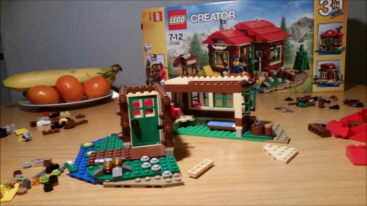 Lego Creator 31048 Set "lakeside lodge" unboxing stop motion - Model 1 ...
