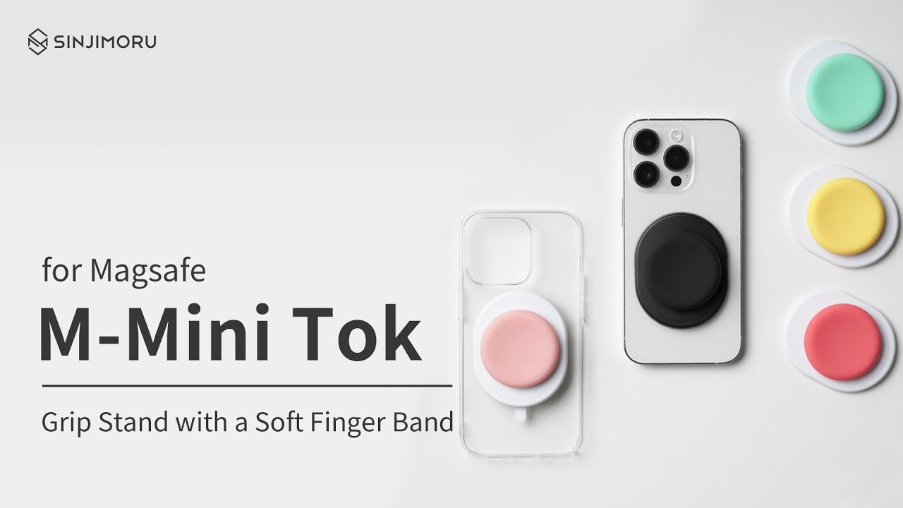 Comfortable Phone Grip & Stand for MagSafe. M-Mini Tok - YouTube