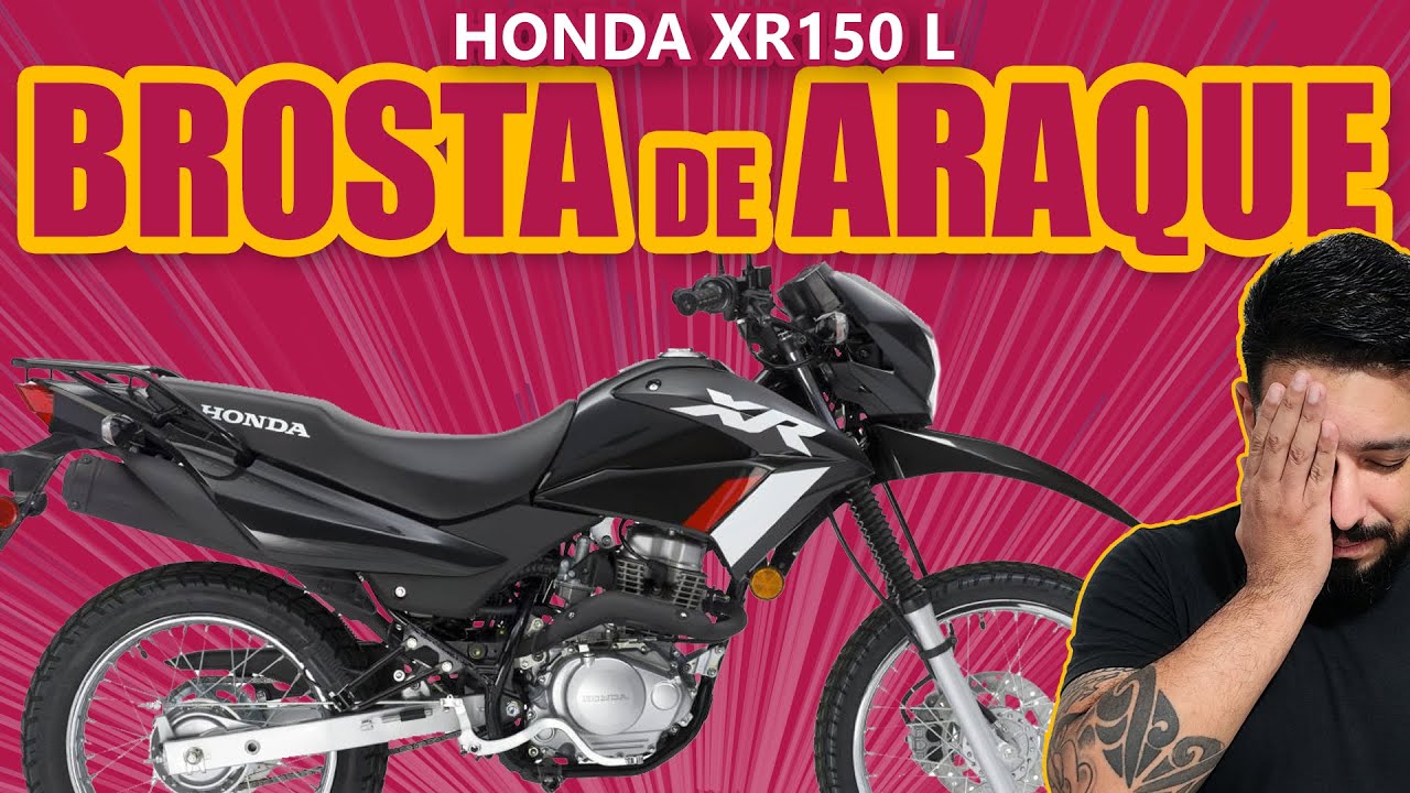 Honda Brosta de Araque XR150L - A bicicleta dos Norte Americanos - YouTube