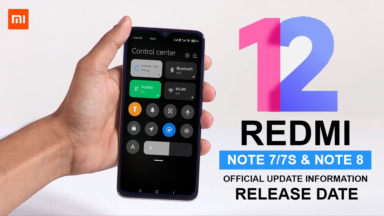 Redmi Note 7/7S & Redmi Note 8 Official MIUI 12 OTA Update Release Date ...
