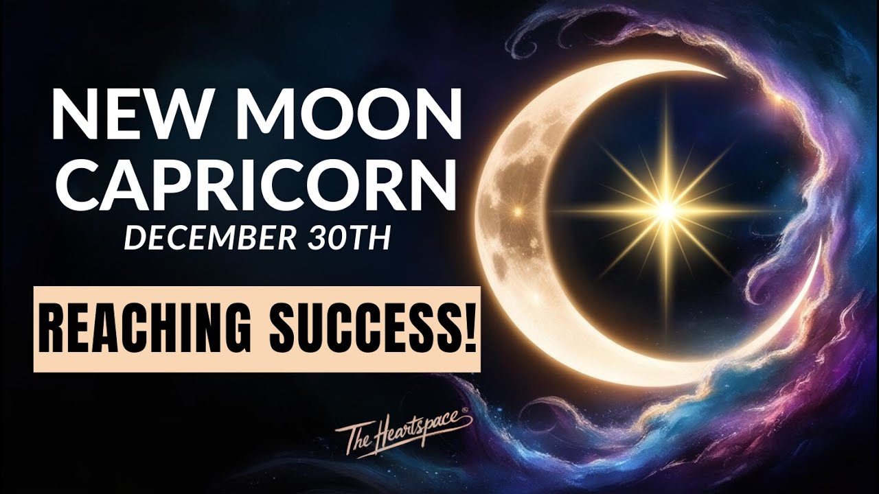 LAST NEW MOON OF 2024 IN CAPRICORN 𓃵 TURNING DREAMS INTO REALITY ...