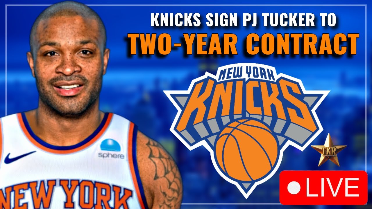 WTF?! Knicks Make SHOCKING MOVE! NY Signs PJ Tucker To Two-Year Deal ...