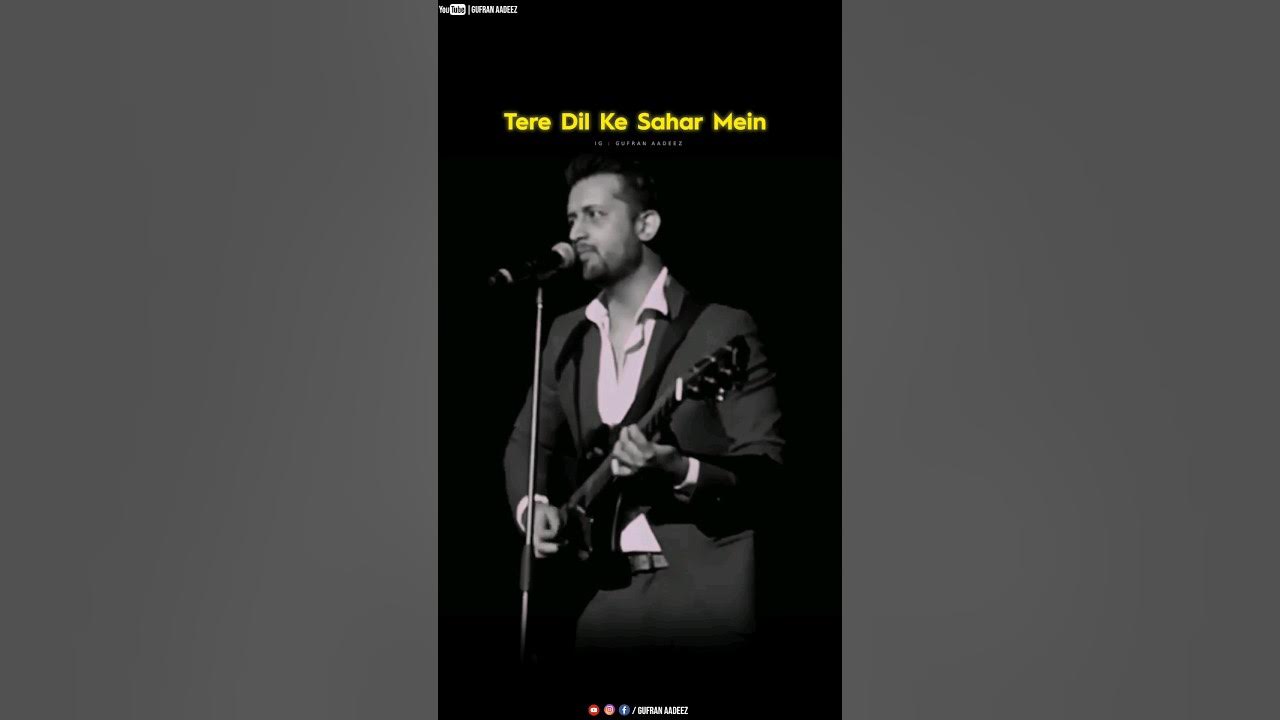 Hona Tha Pyar - Atif Aslam | Atif Aslam Status | Atif Aslam Live - YouTube
