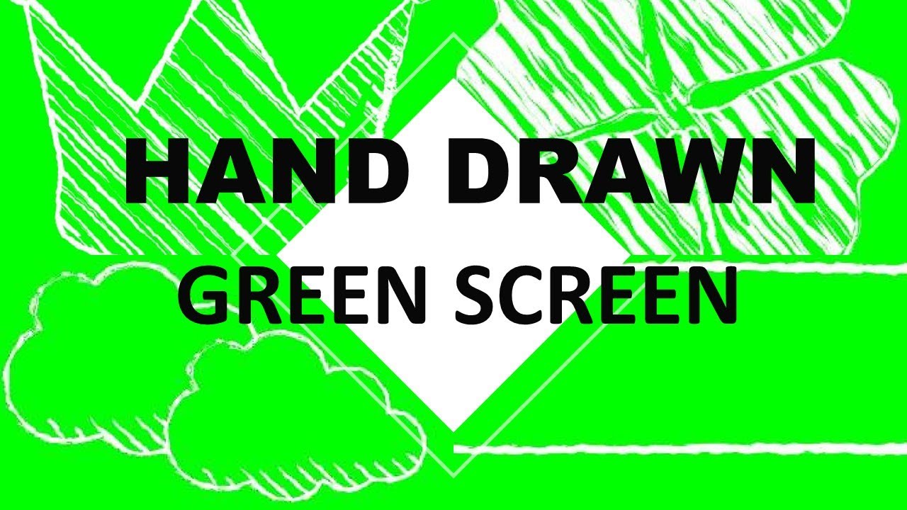 Hand Drawn - Green Screen - YouTube