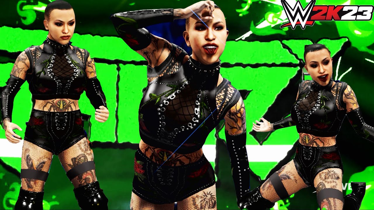 Shotzi Updated Newl Look, Short Hair & Updated Attire || WWE 2K23 - YouTube