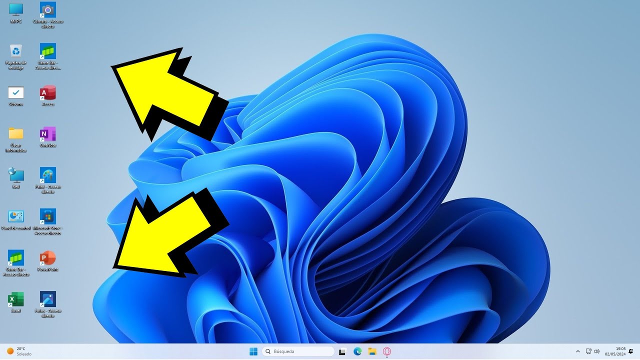 Cómo poner aplicaciones en el escritorio en un PC con Windows 11 - YouTube