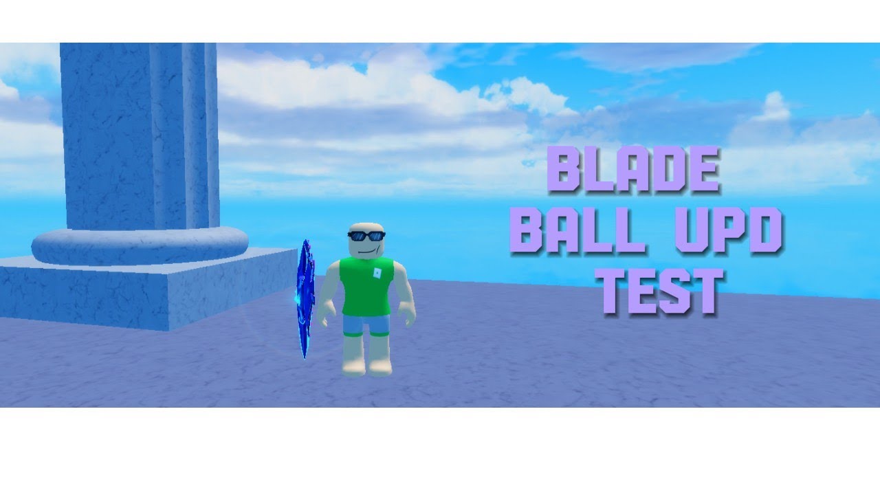 Trying out the blade ball UPD (test server) - YouTube
