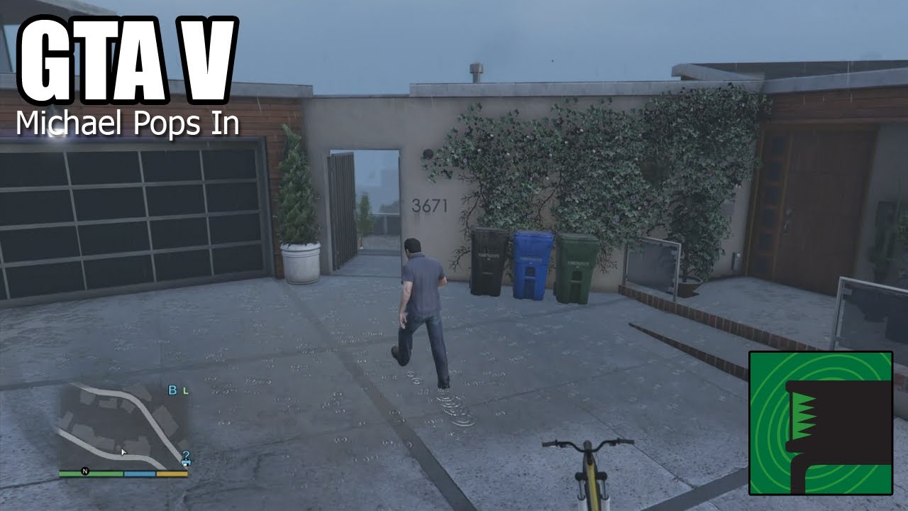 GTA 5: Michael Pops In - YouTube