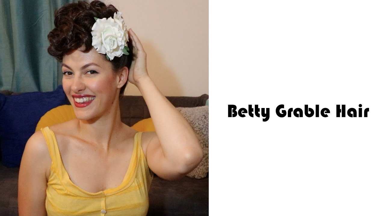 Easy 5 Minute Vintage Up-do (Poodle)⎮VINTAGE TIPS & TRICKS - YouTube