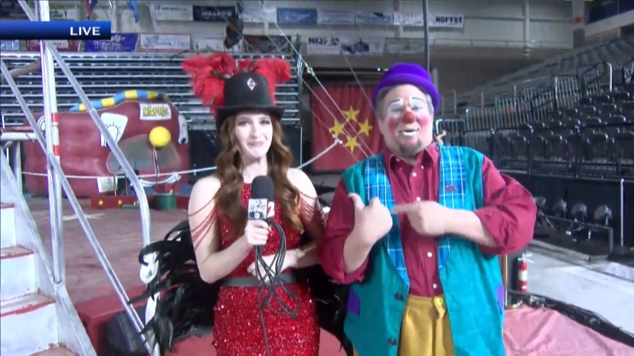 Courtney Rowe interview Larry the Clown ahead of the circus on March 8 ...