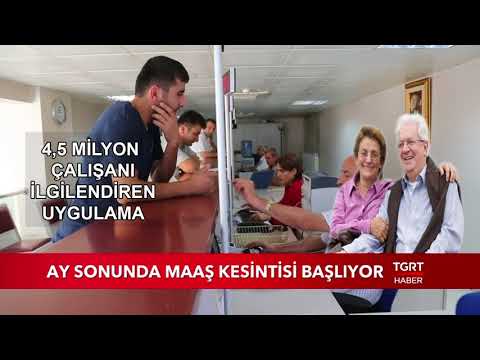 Ay Sonunda Maaş Kesintisi Başlıyor
