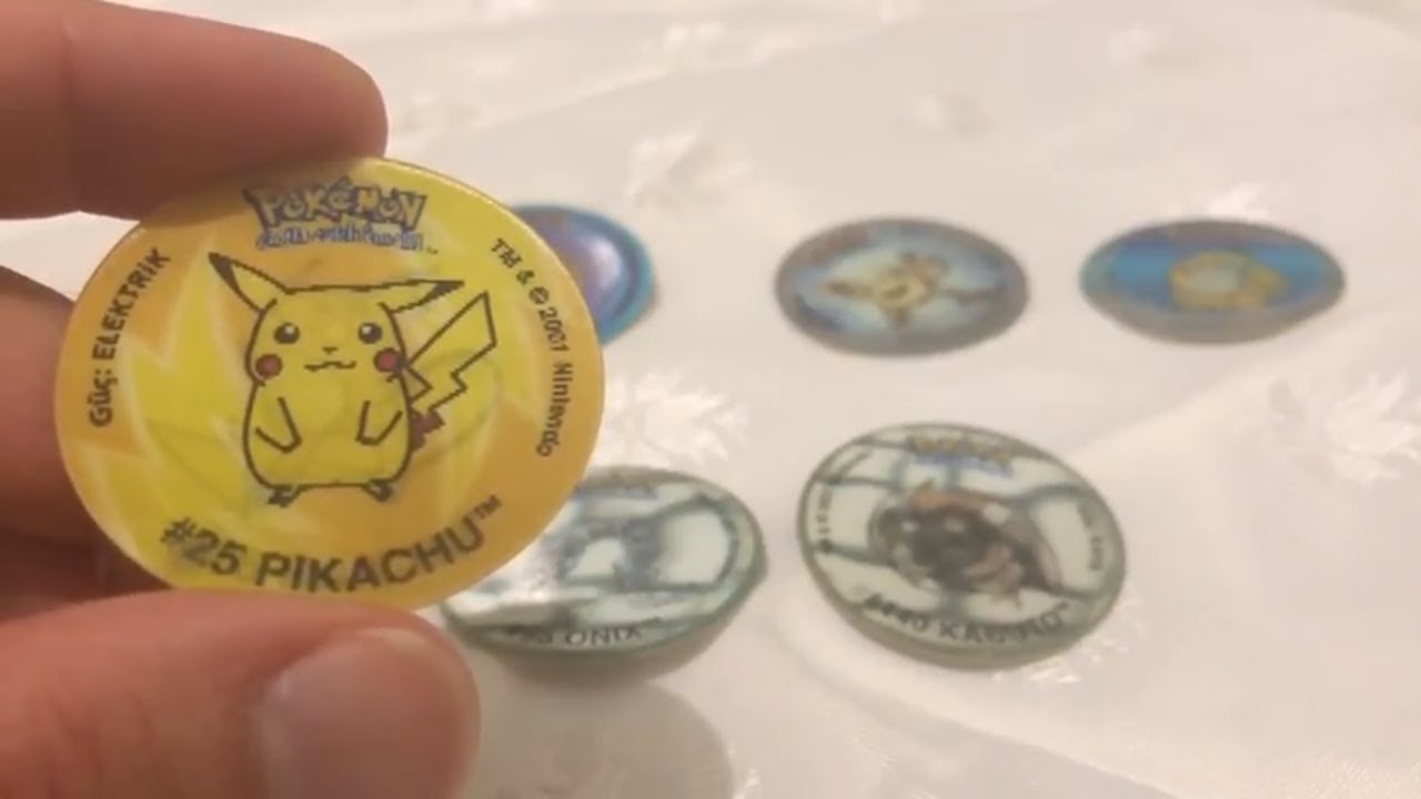 Pokemon TV Taso Koleksiyonu | Nostaljik Ürünler - YouTube