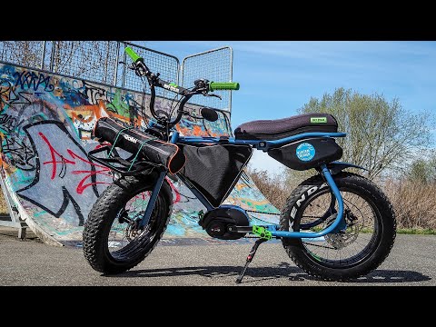 Lil Buddy E-Bike im Skatepark Dierkow - Rostock