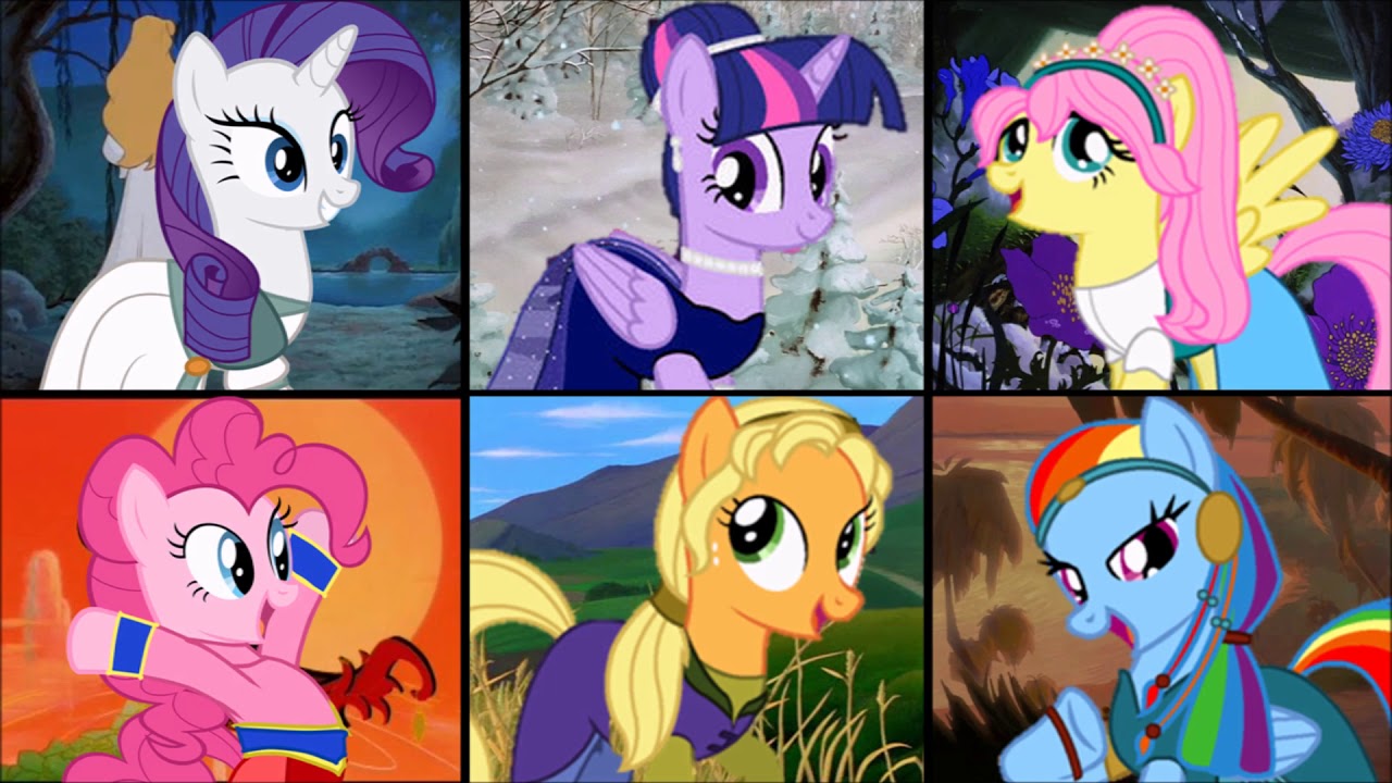 Princess Medley Non Disney MLP Songs - YouTube