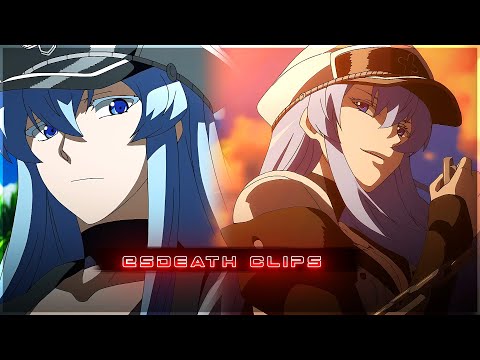 Esdeath Scenes 4K | Akame ga Kill Clips | Scene Pack