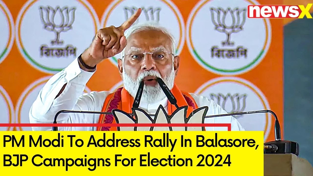 PM Modi to Address Rally in Balasore | BJP's Campaign for 2024 General ...