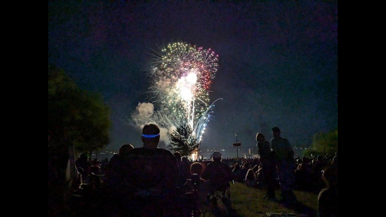 Shell Lake, Wisconsin Fireworks Display, July 3, 2024 - YouTube