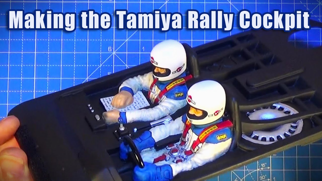 How to Detail the Tamiya Cockpit Set - Tamiya Lancia 037 - YouTube