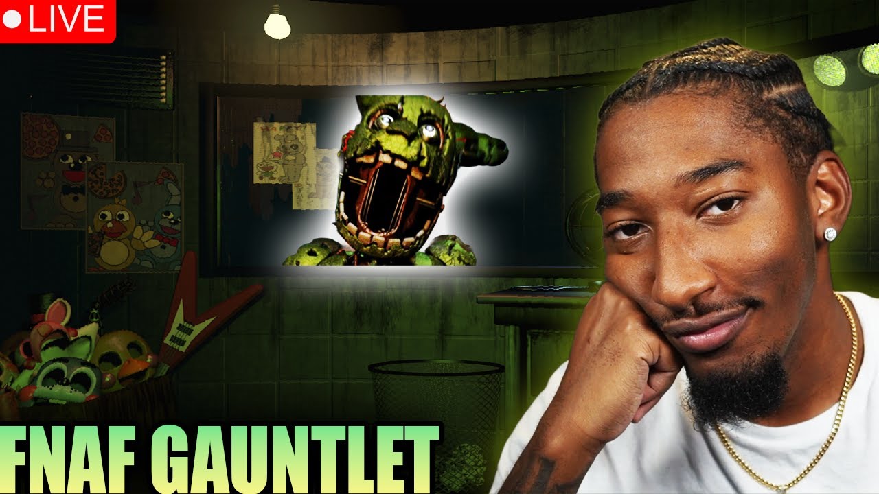 Beating FNAF 3 Tonight FR THIS TIME - YouTube