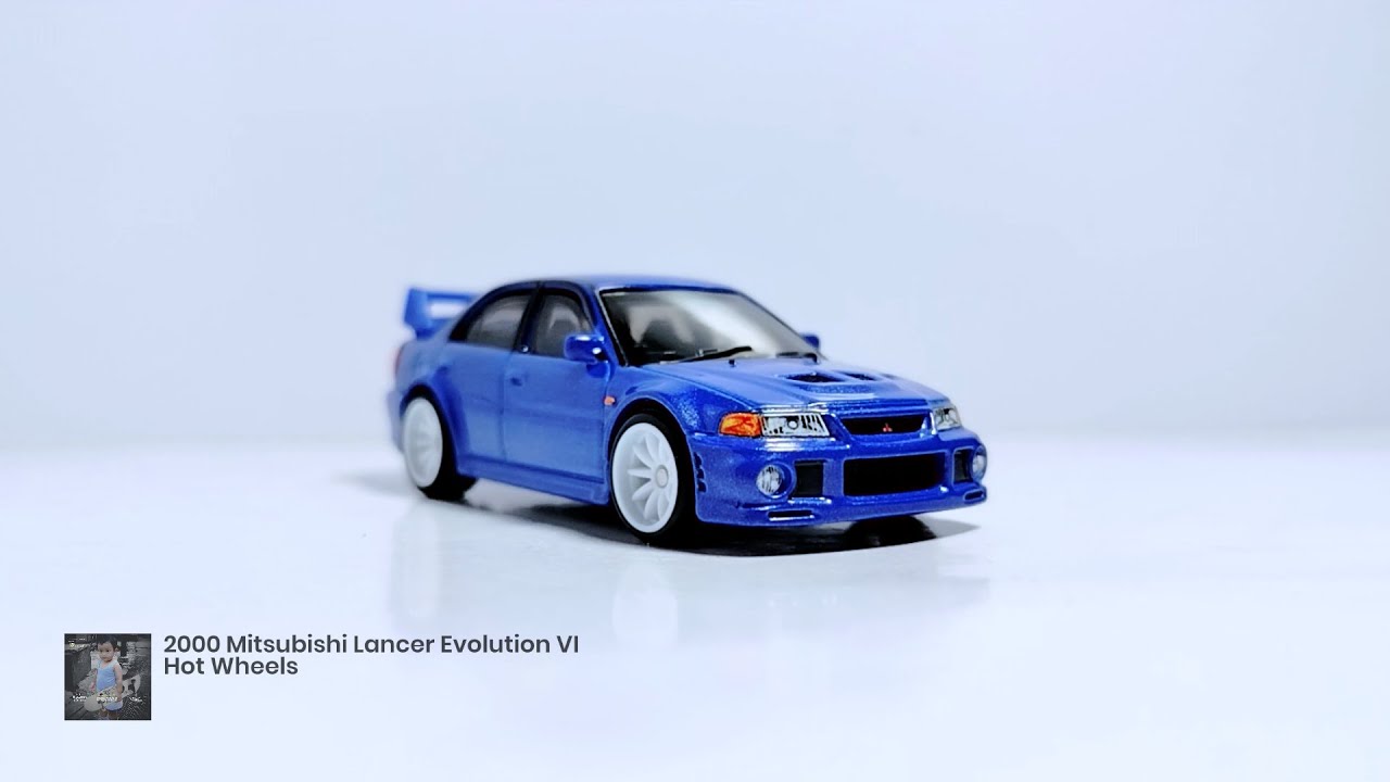 2000 MITSUBISHI LANCER EVOLUTION VI Premium Hot Wheels Diecast Review ...