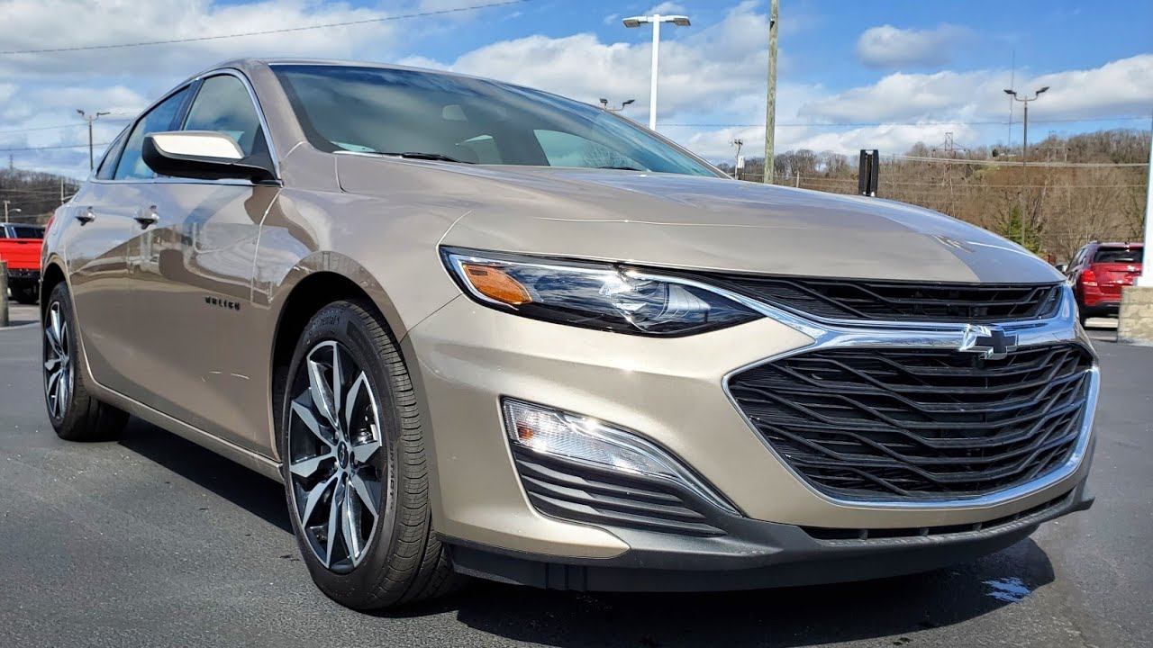 2022 Chevrolet Malibu RS in Mineral Gray Metallic - YouTube