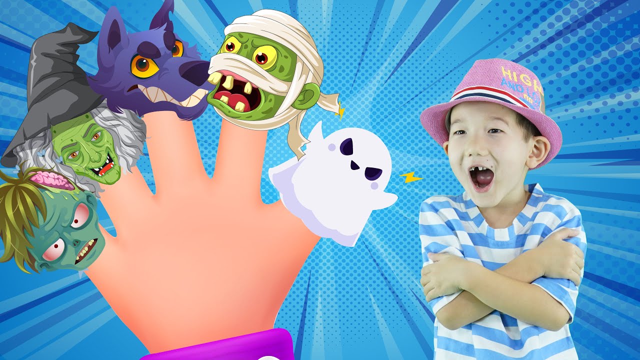 Finger Family | Zombie Finger family | Kids Songs | Tickle Kids Songs ...