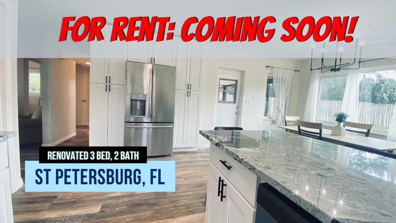 Coming soon! Furnished rental house in St. Petersburg Florida - YouTube