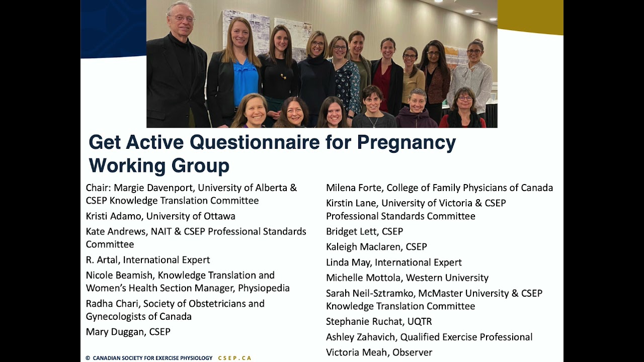 Get Active Questionnaire for Pregnancy Module - YouTube
