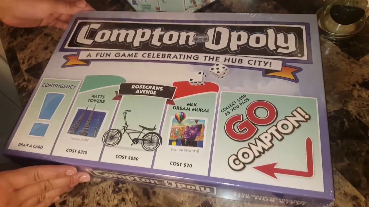 Compton Opoly Unboxing *Explicit Audio* - YouTube